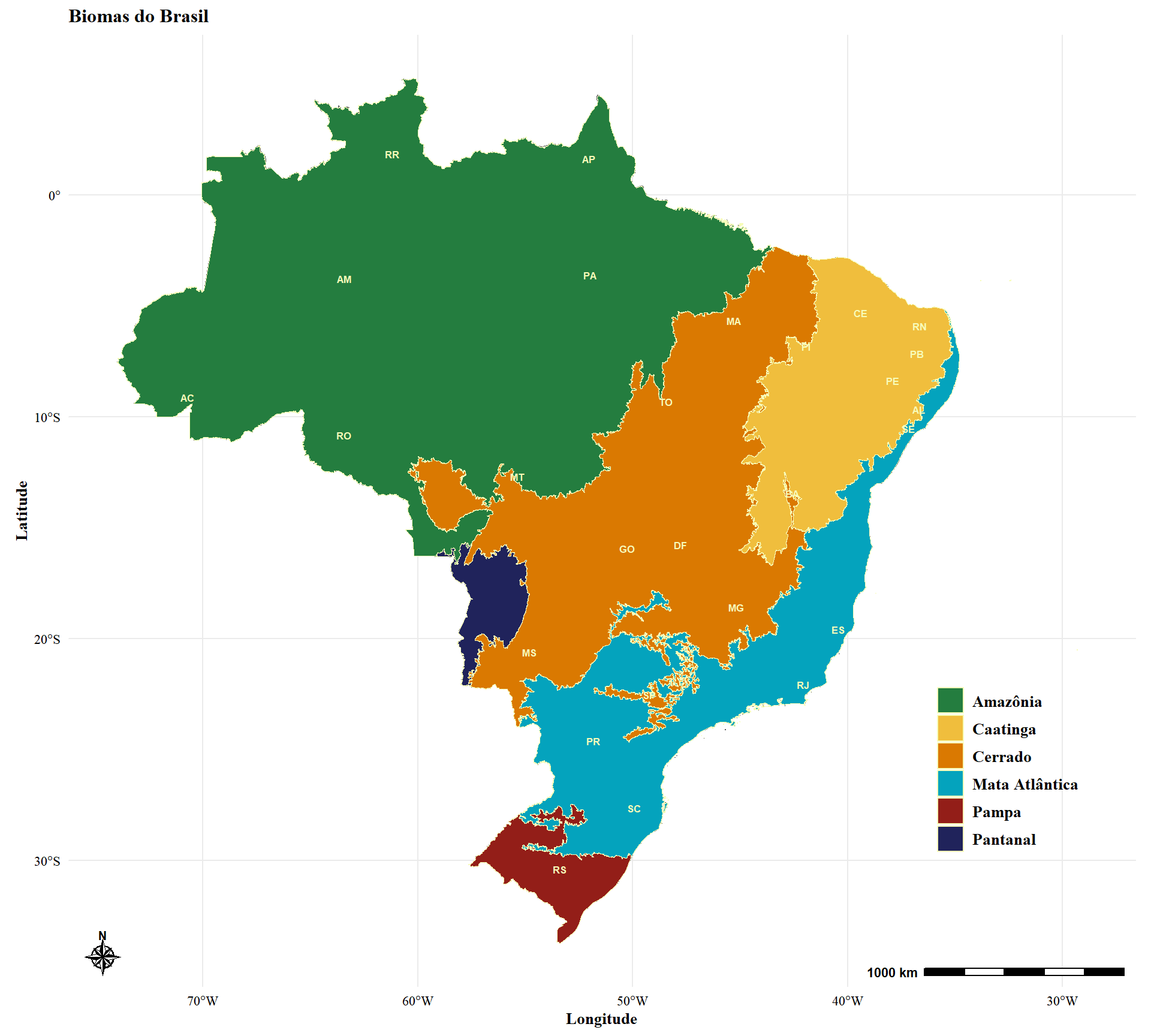 Running R - Produzindo mapas no R com o pacote sf
